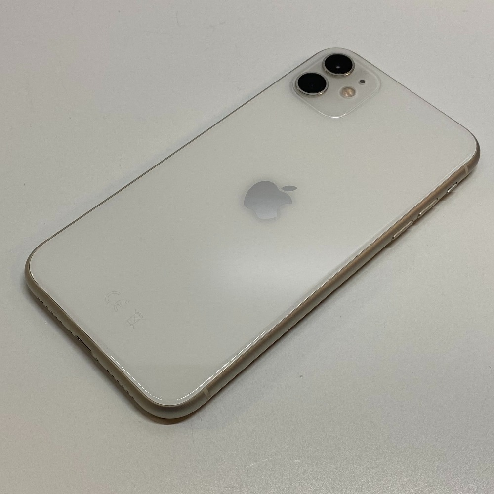 Pre-owned Apple iPhone 11 Unlocked Model A2221 128GB in White - Own4Less